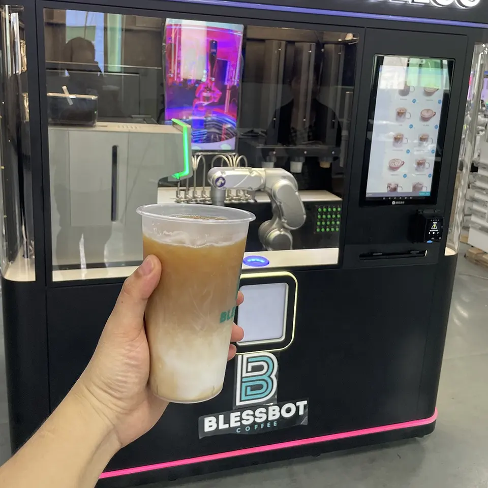 24/7 Automatic Coffee Robot Barista Coffee Vending Robot